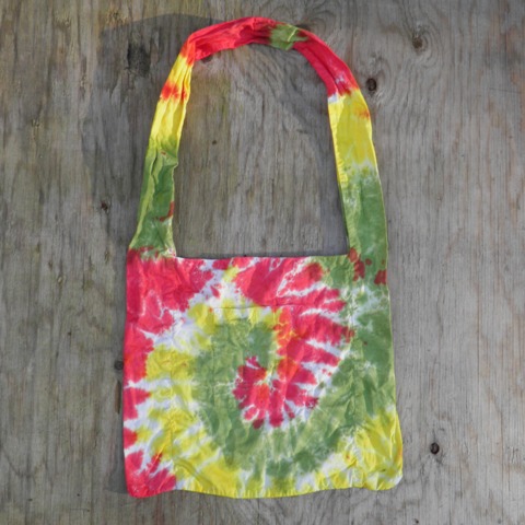 Rastaman Spiral Tie Dye Shoulder Bag